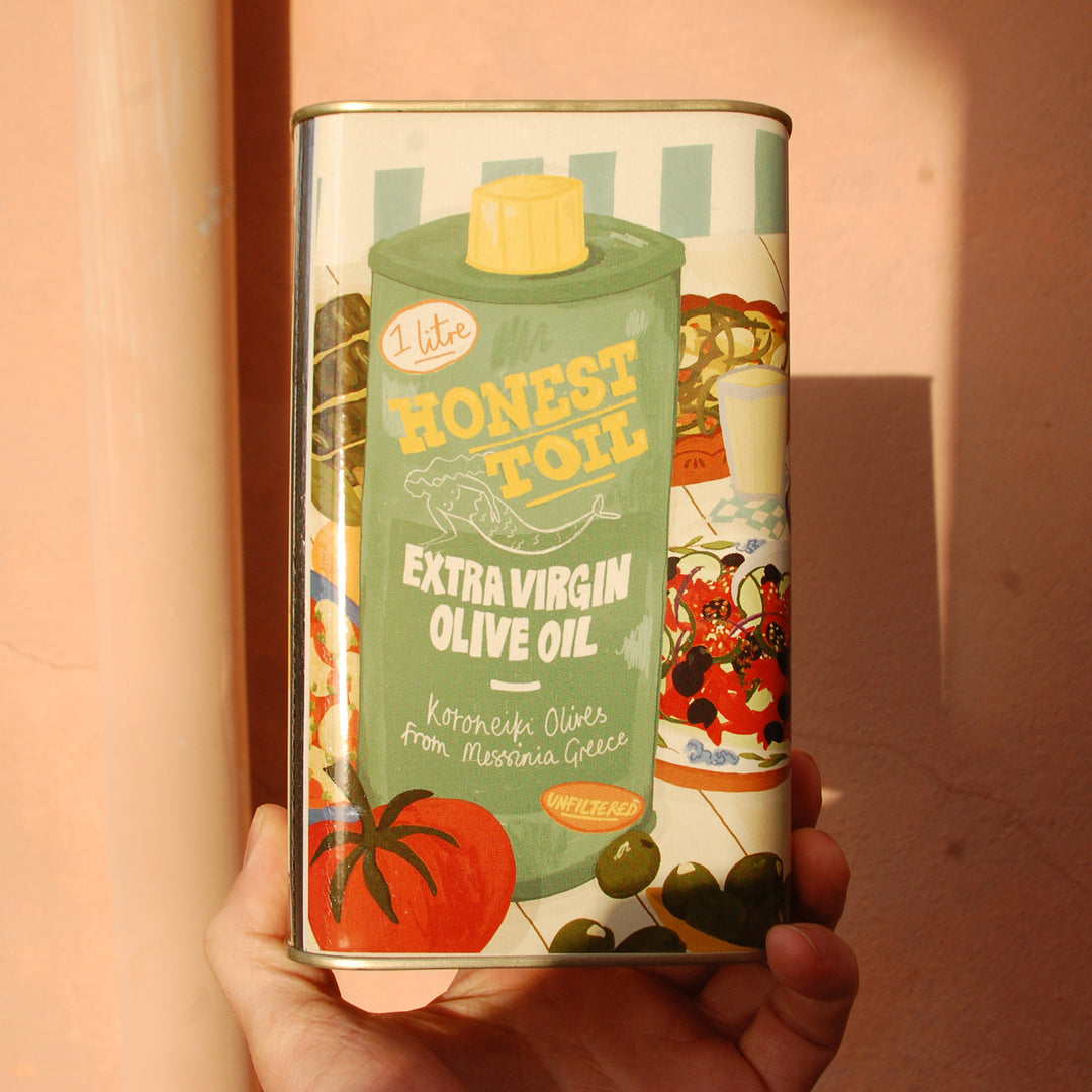 1L Olive Oil Can | Honest Toil